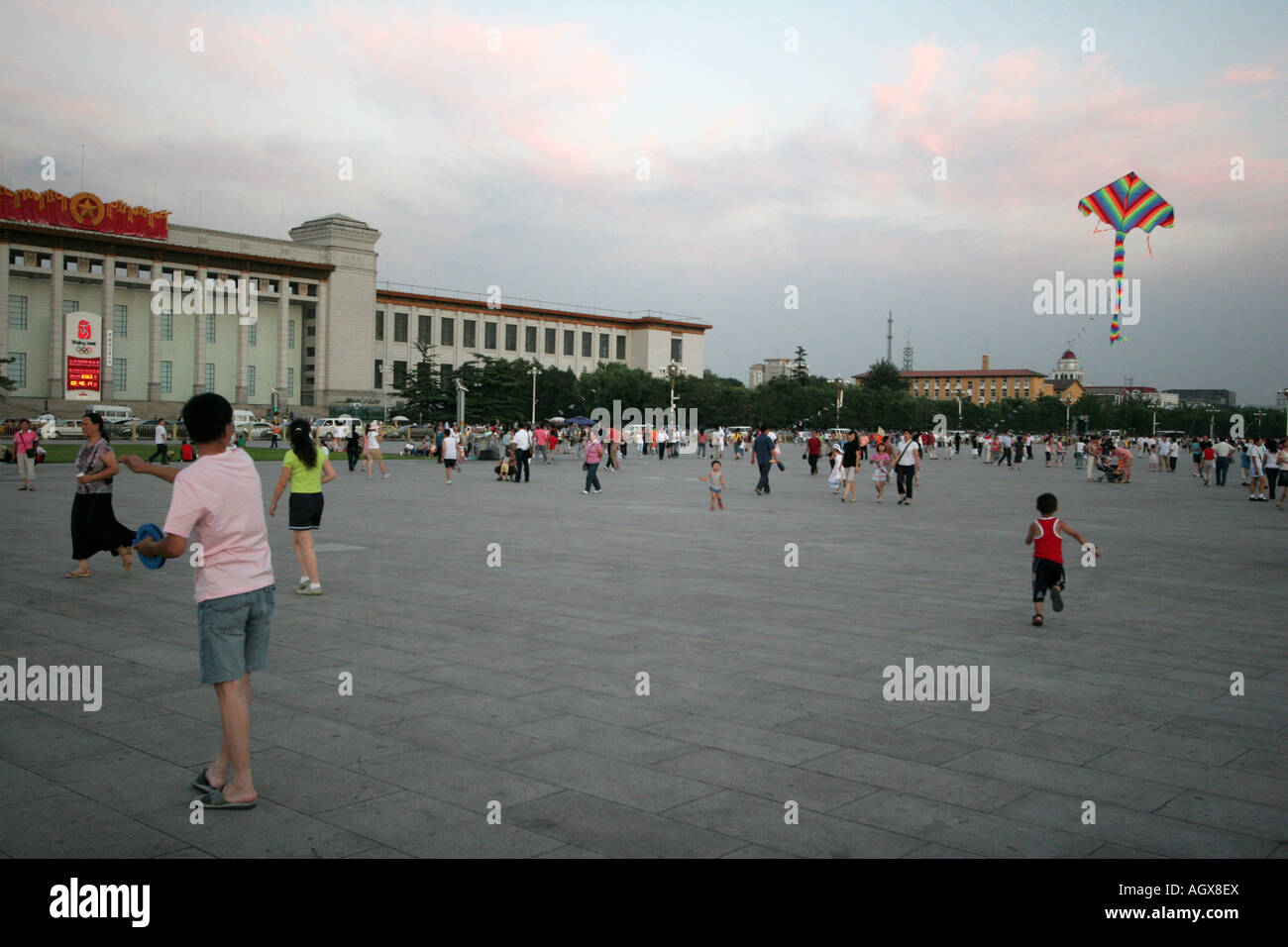 Flying kite in beijing hi-res stock photography and images - Alamy