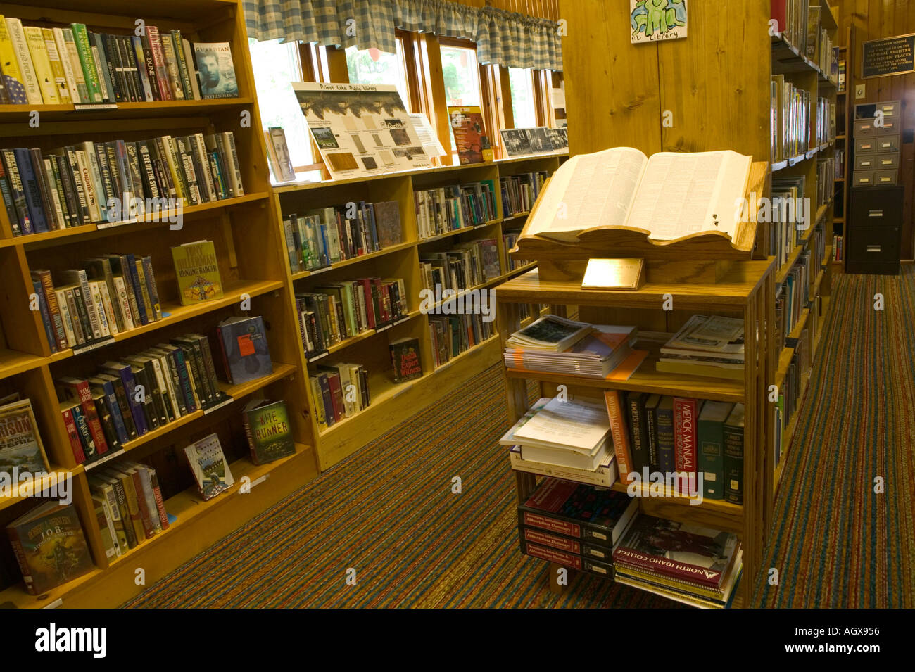 Priest Lake Public Library former Lamb Creek School National Historic ...