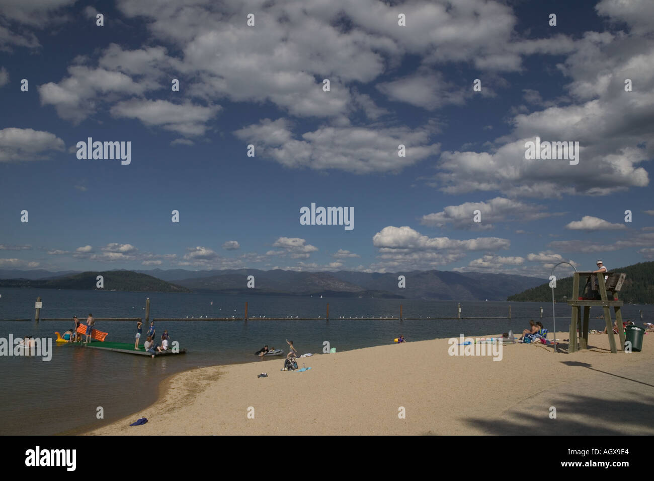 Sandpoint idaho summer hi-res stock photography and images - Alamy