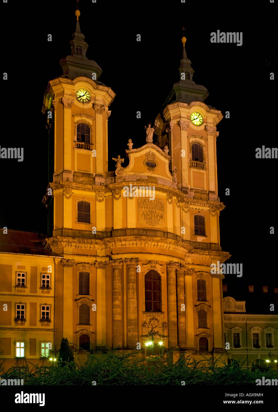 The Minorite Church, Eger, Hungary Stock Photo - Alamy