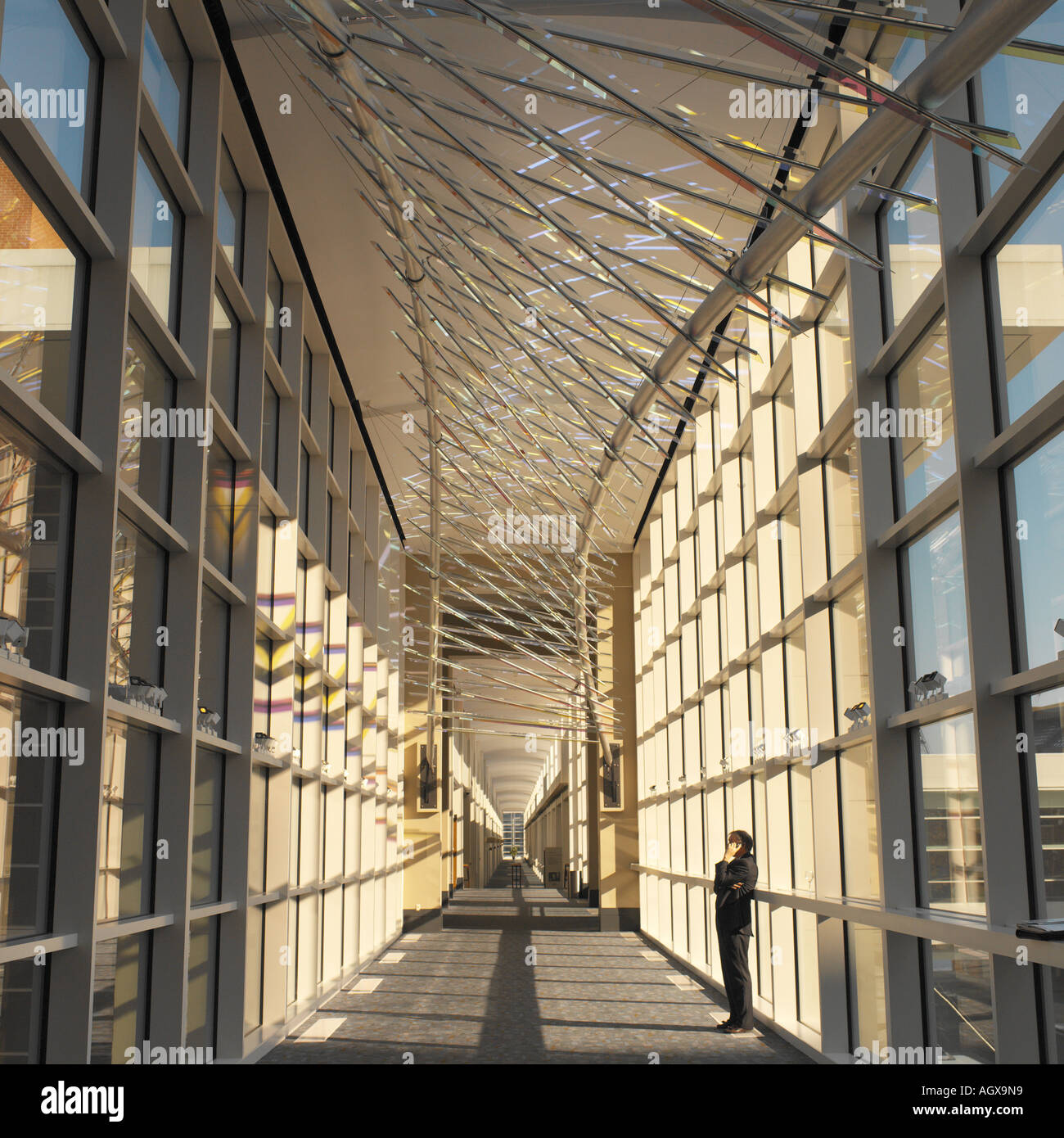 Convention Center Ceiling Structure Stock Photo - Alamy