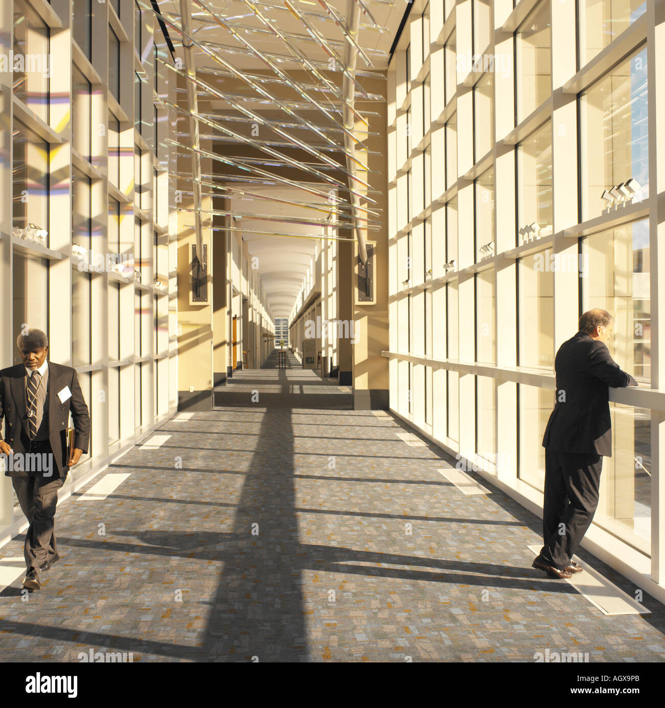 Convention Center Hallway 4 Stock Photo - Alamy