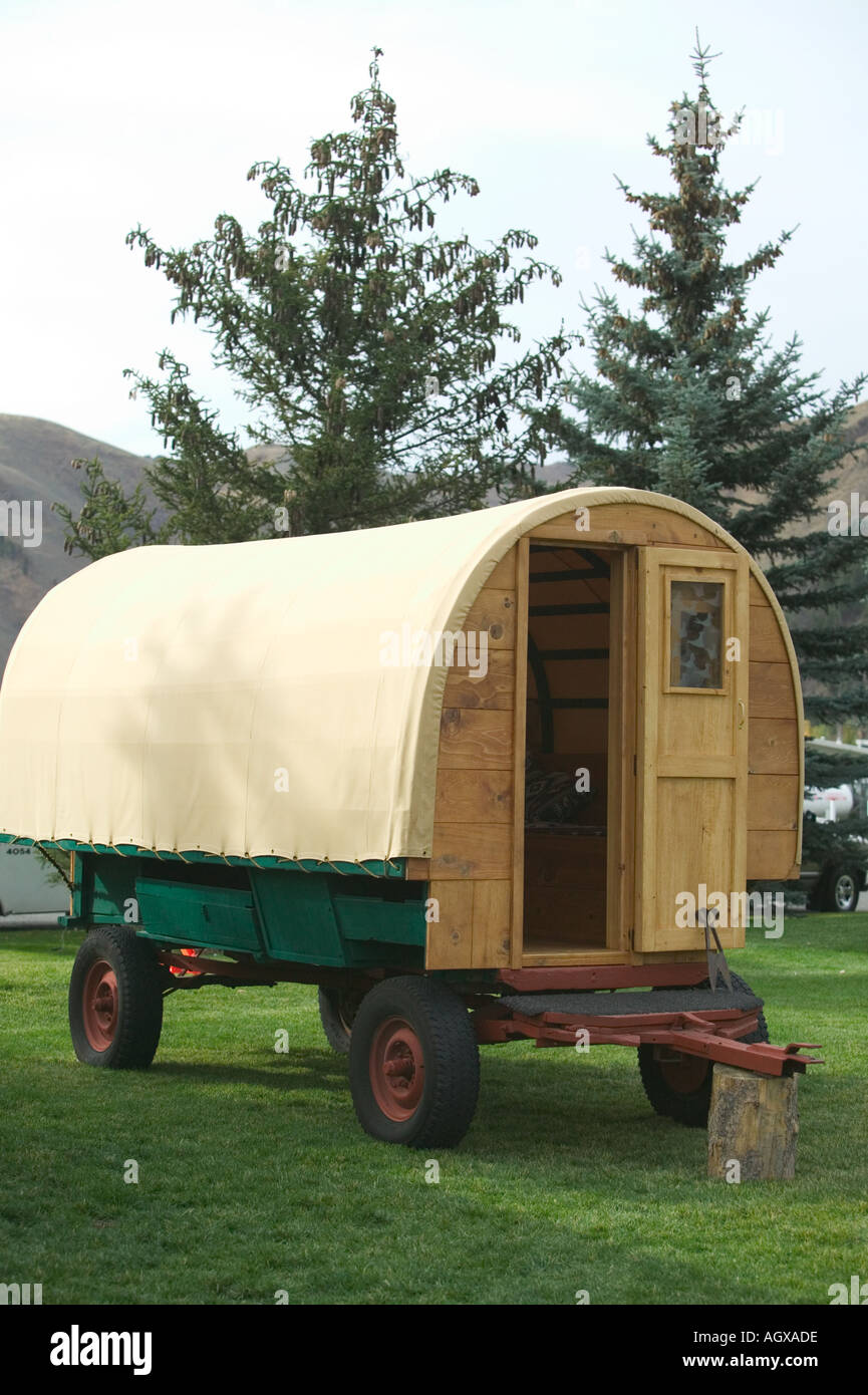 Basque Sheepherder wagon Trailing of the Sheep Folklife Festival Blaine ...