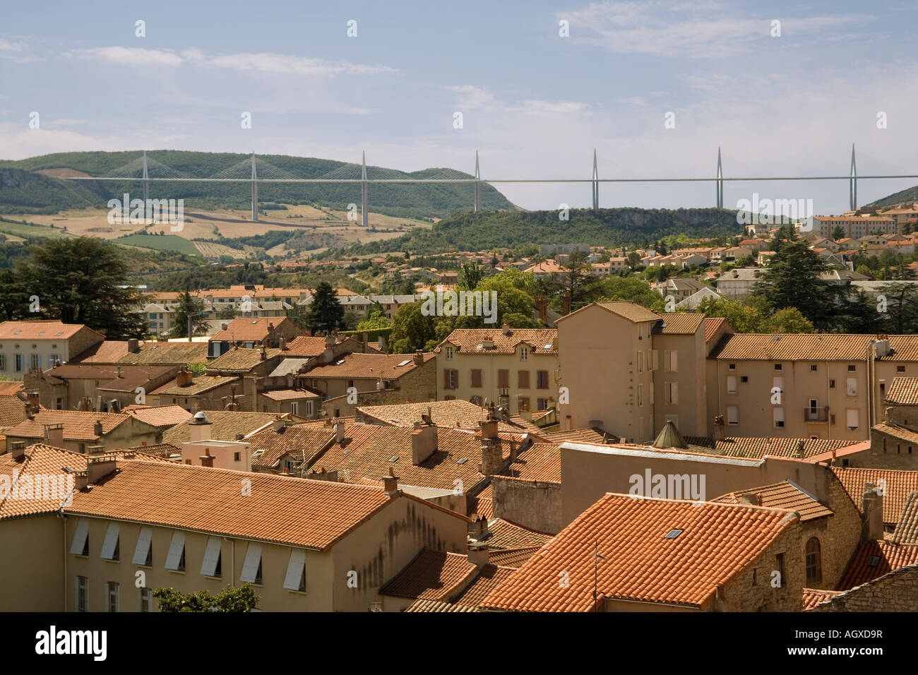 Millau bridge city hi-res stock photography and images - Alamy