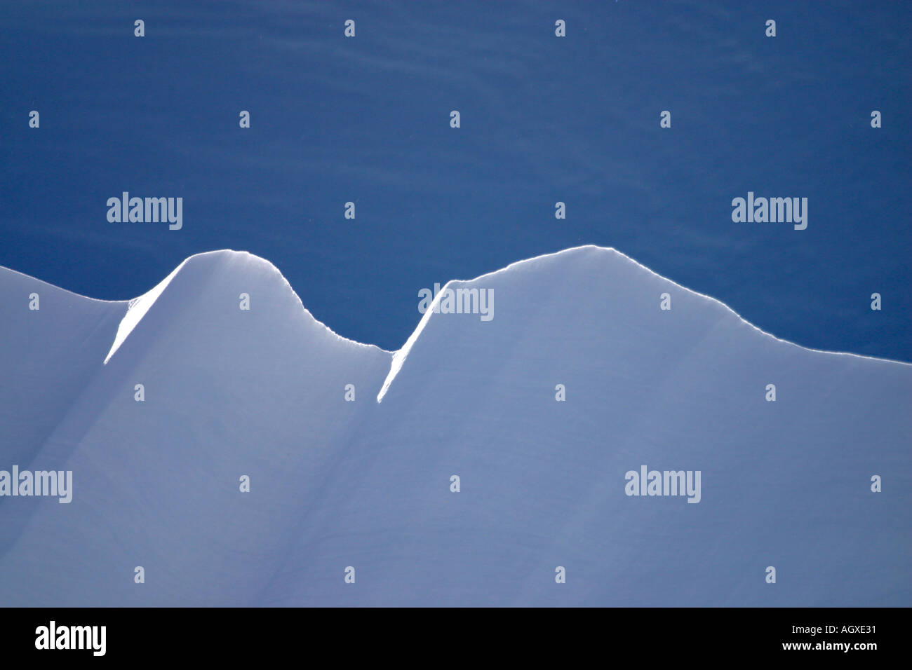Snow patterns wind blown snow hi-res stock photography and images - Alamy