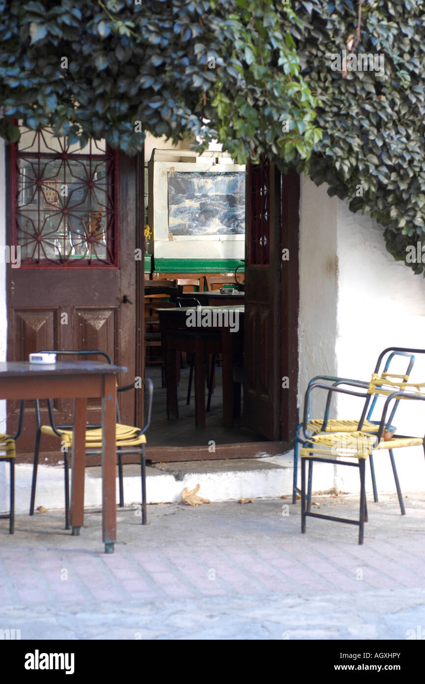 Old Kafenion at Spatharei, Samos Greece 2007 Stock Photo - Alamy