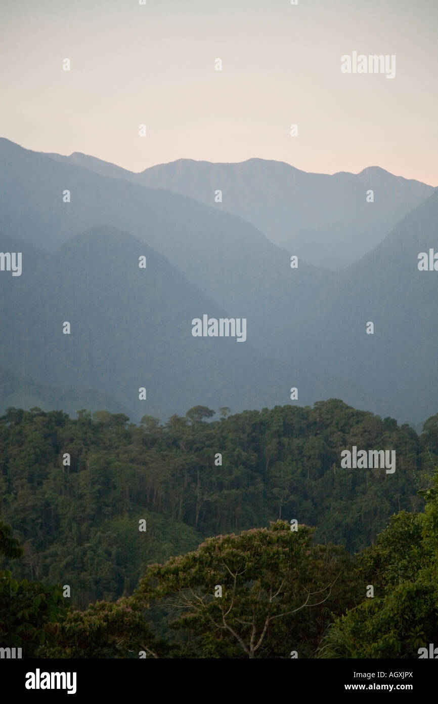 Sunrise over the Sierra Nevada de Santa Marta, Colombia Stock Photo - Alamy