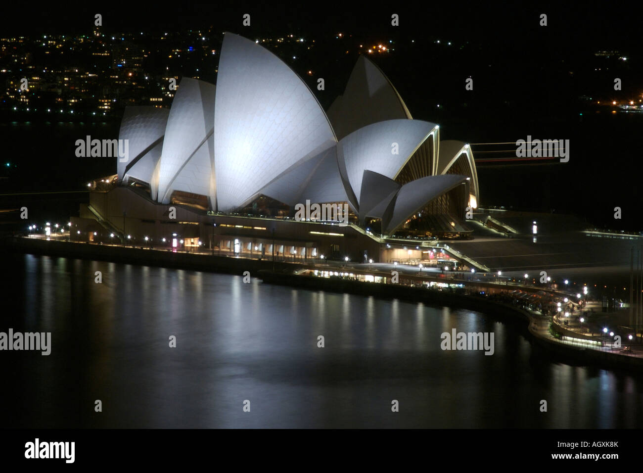 Sydney Opera House at Night Stock Photo - Alamy