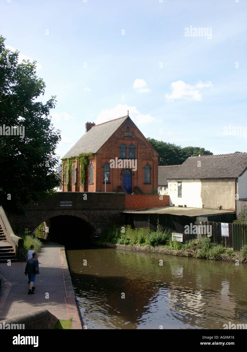 Disused Church seen from the canal at Fazeley Junction Stock Photo - Alamy