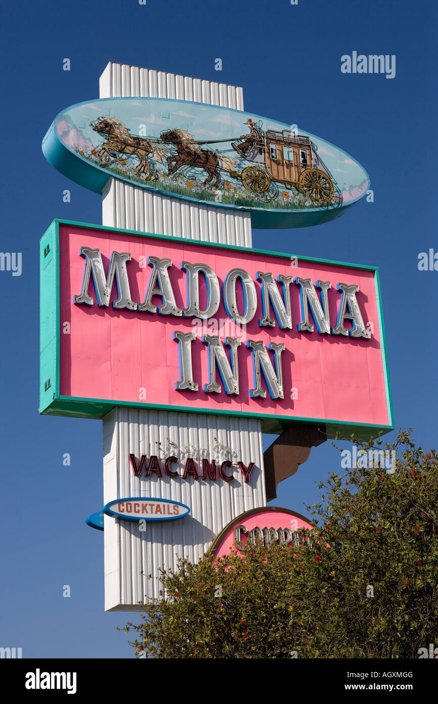 Madonna inn california hi-res stock photography and images - Alamy