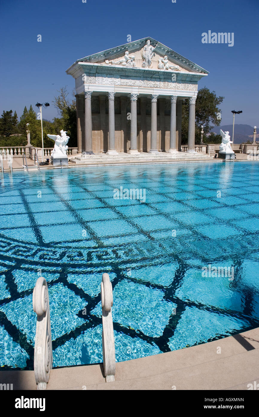 Neptune Pool Hearst Castle San Simeon California Stock Photo - Alamy
