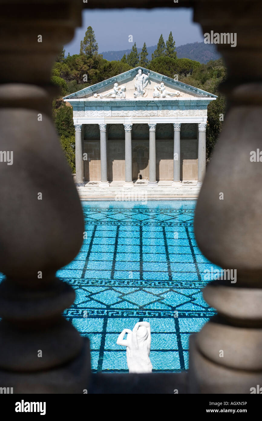 Neptune Pool Hearst Castle San Simeon California Stock Photo - Alamy