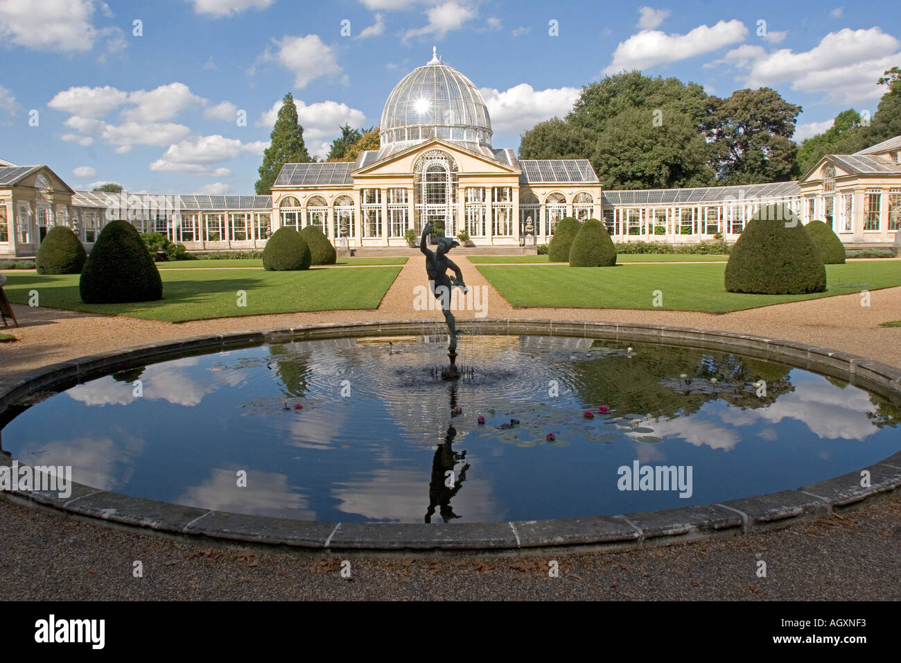 The Great Conservatory at Syon Park built by Charles Fowler 1826 Stock ...