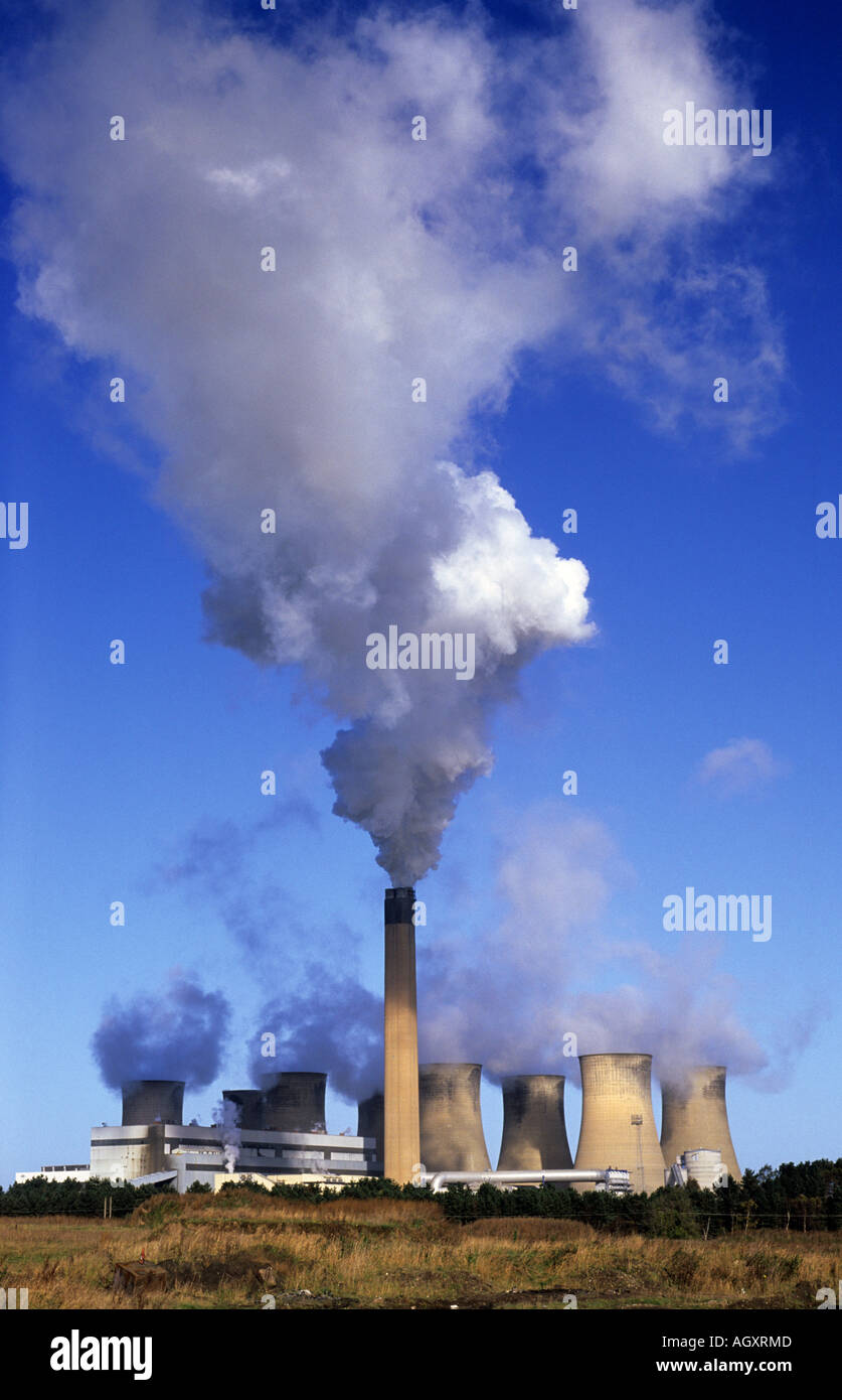 Eggborough Power Station Stock Photo - Alamy