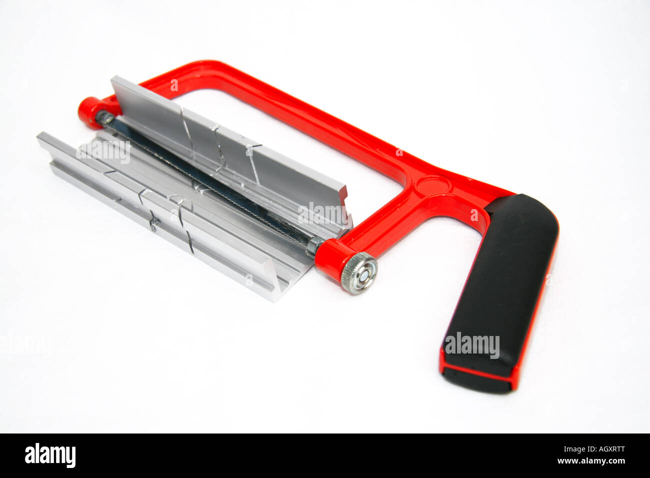 Red saw (focus on the blade Stock Photo - Alamy