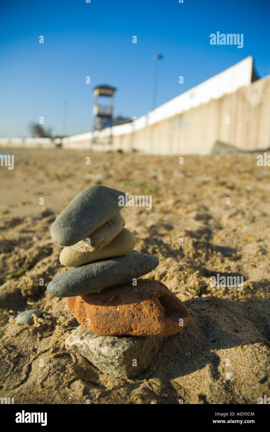 Stones on one another Stock Photo - Alamy