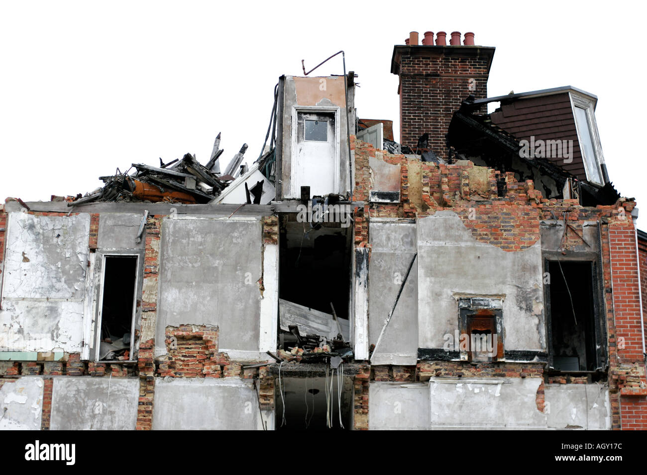 Part demolished building hi-res stock photography and images - Alamy