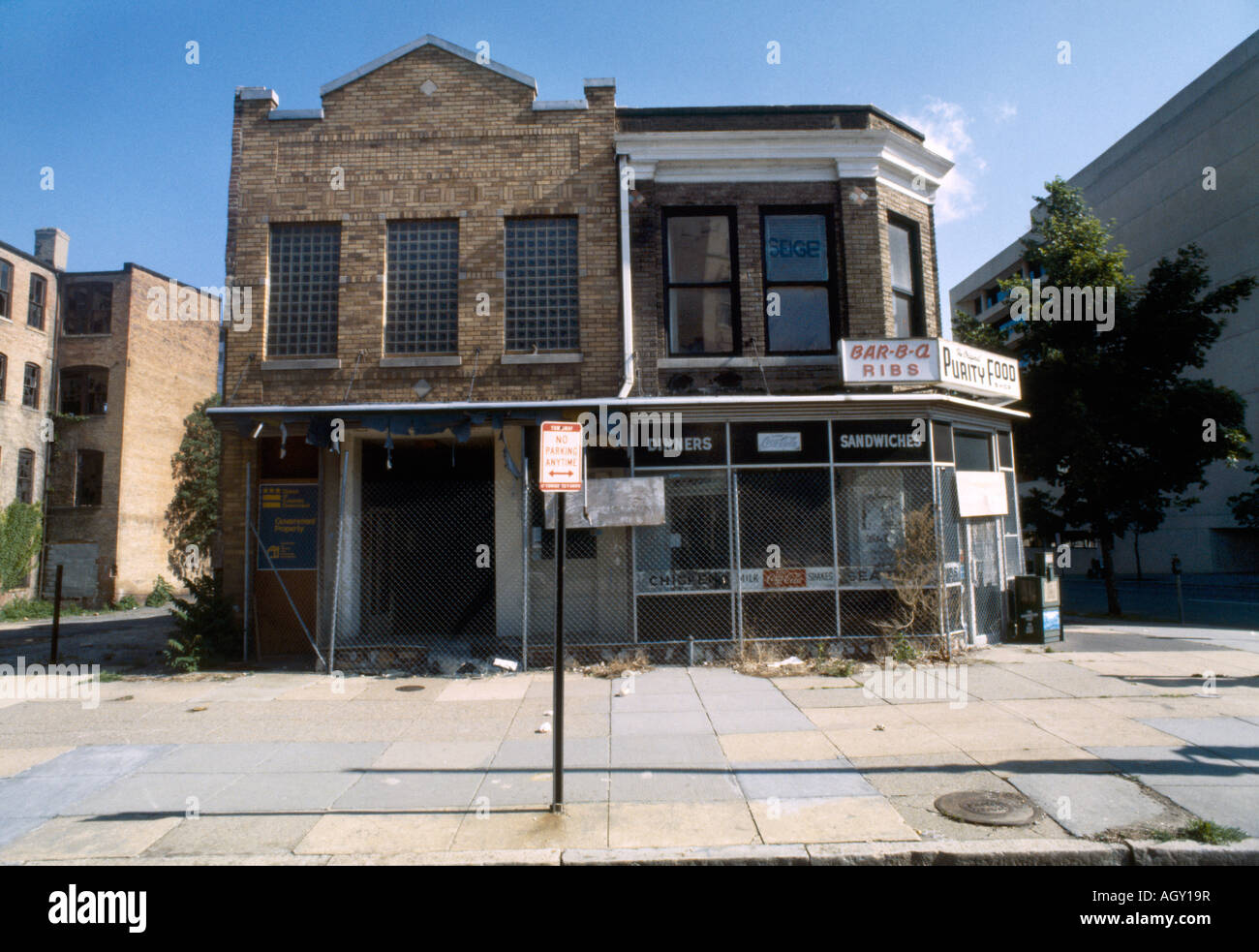 Area awaiting redevelopment hi-res stock photography and images - Alamy
