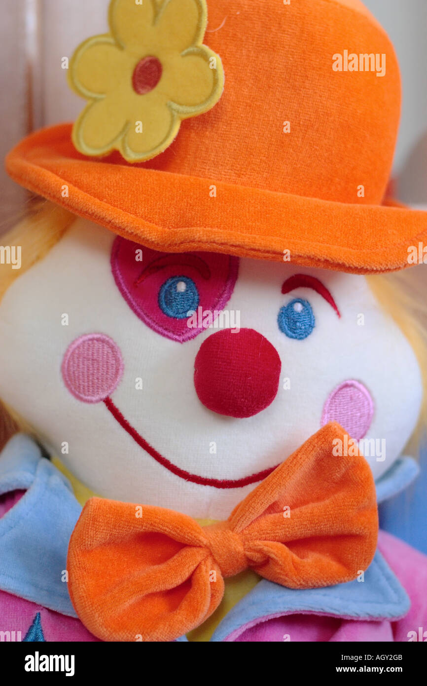 Stuffed clown hi-res stock photography and images - Alamy