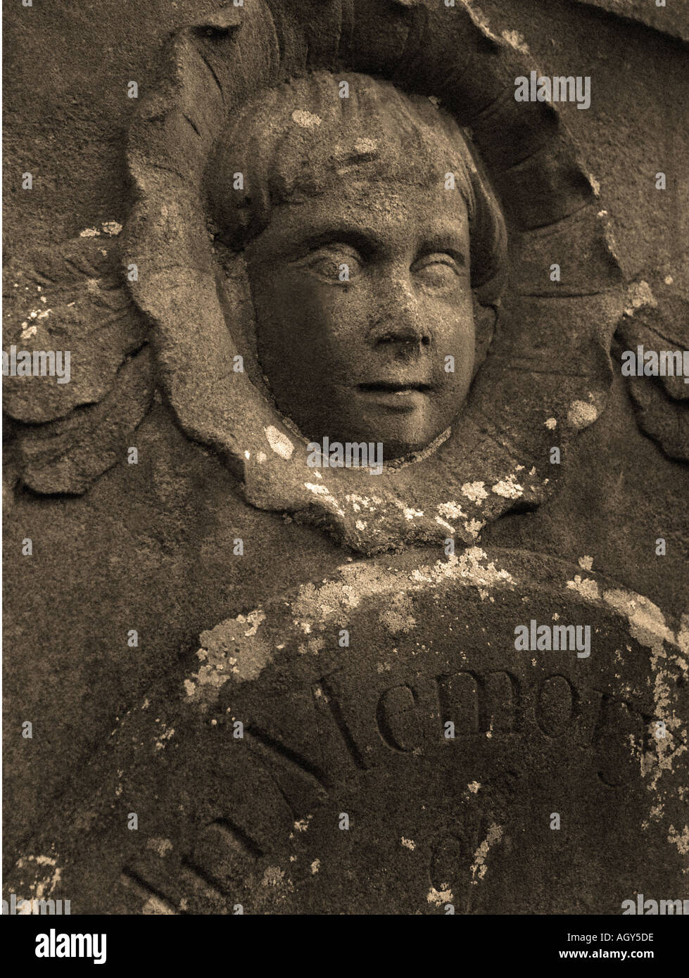 Cherub faces hi-res stock photography and images - Alamy