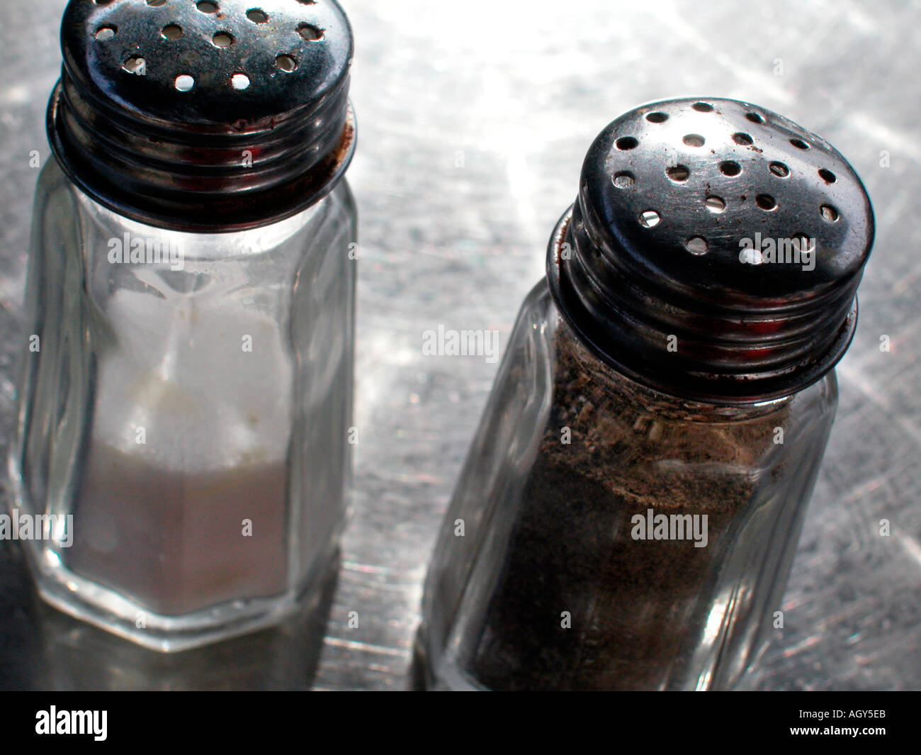 salt cellar and pepper pot Stock Photo - Alamy