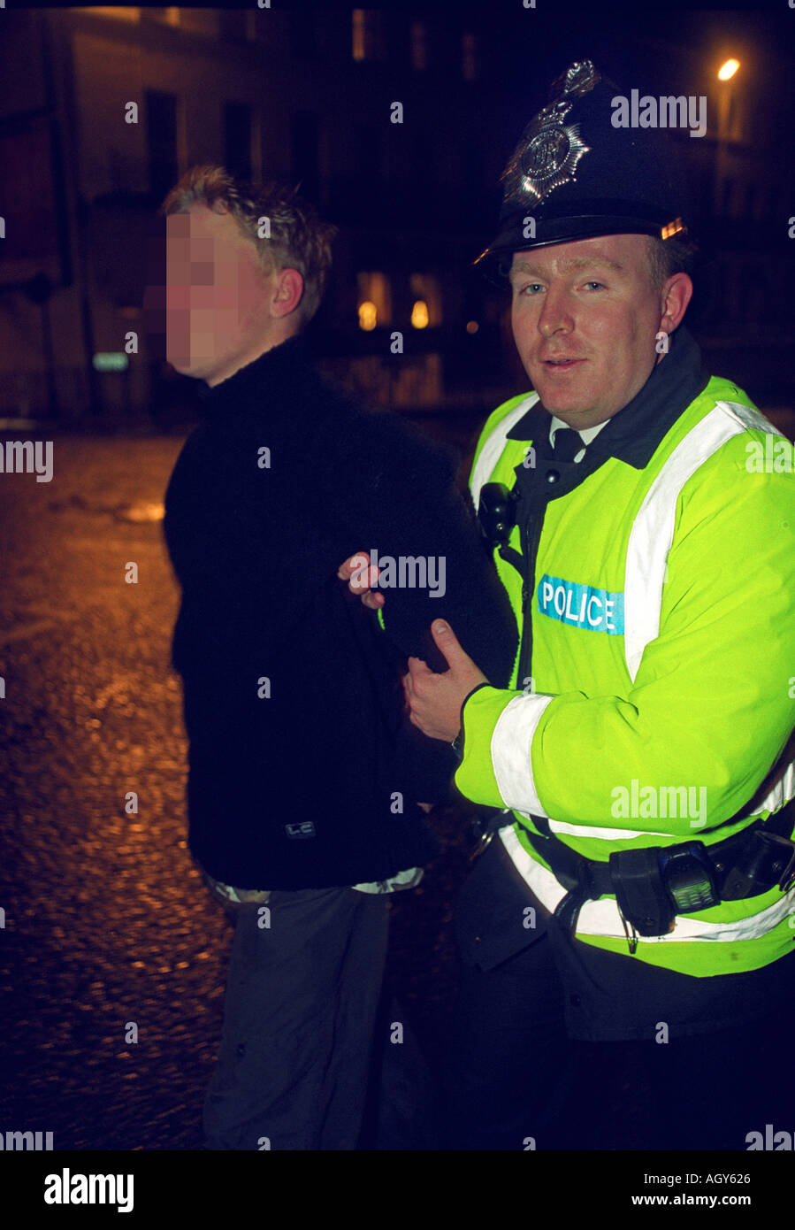 Police making arrest hi-res stock photography and images - Alamy