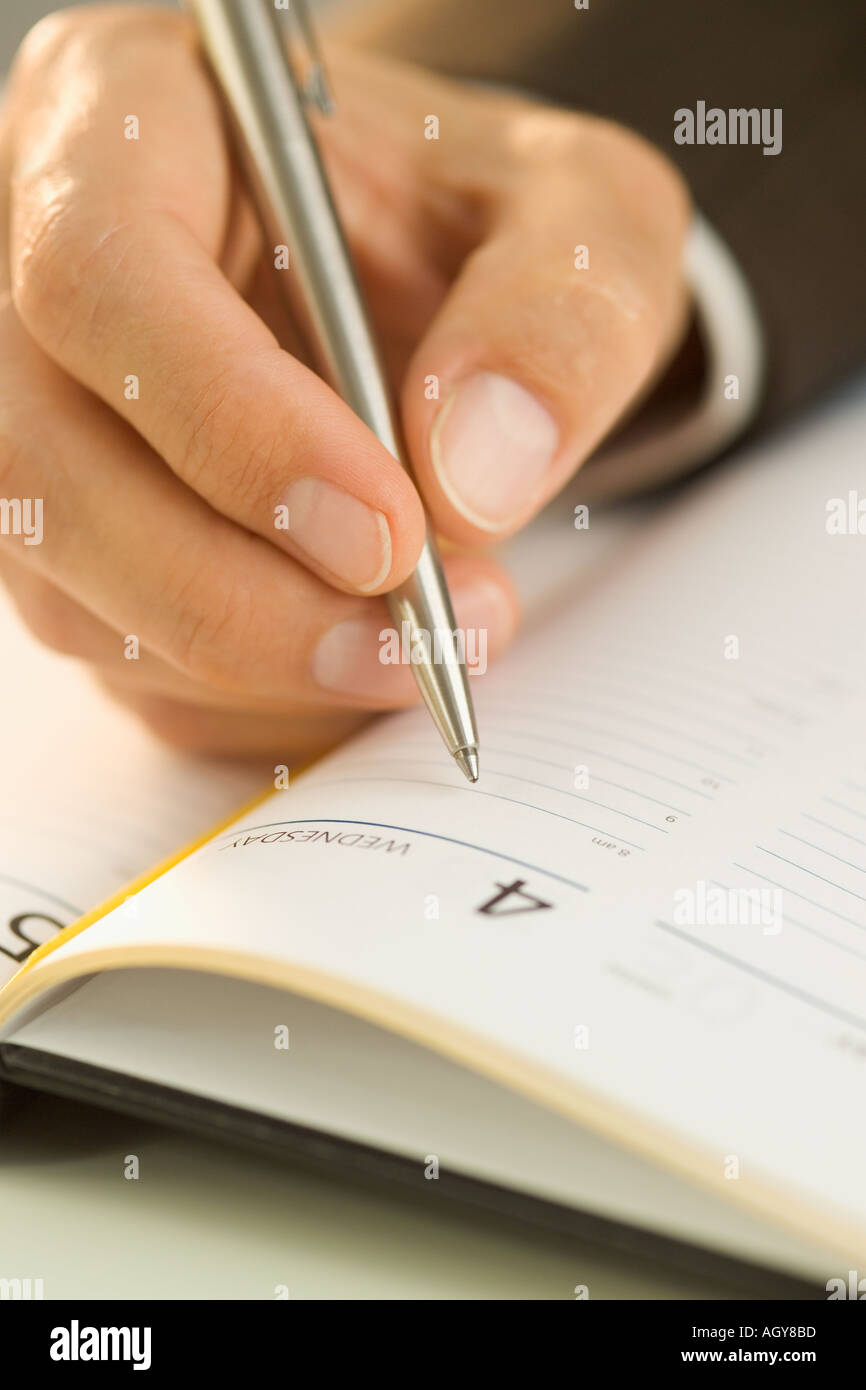 Appointment book hi-res stock photography and images - Alamy