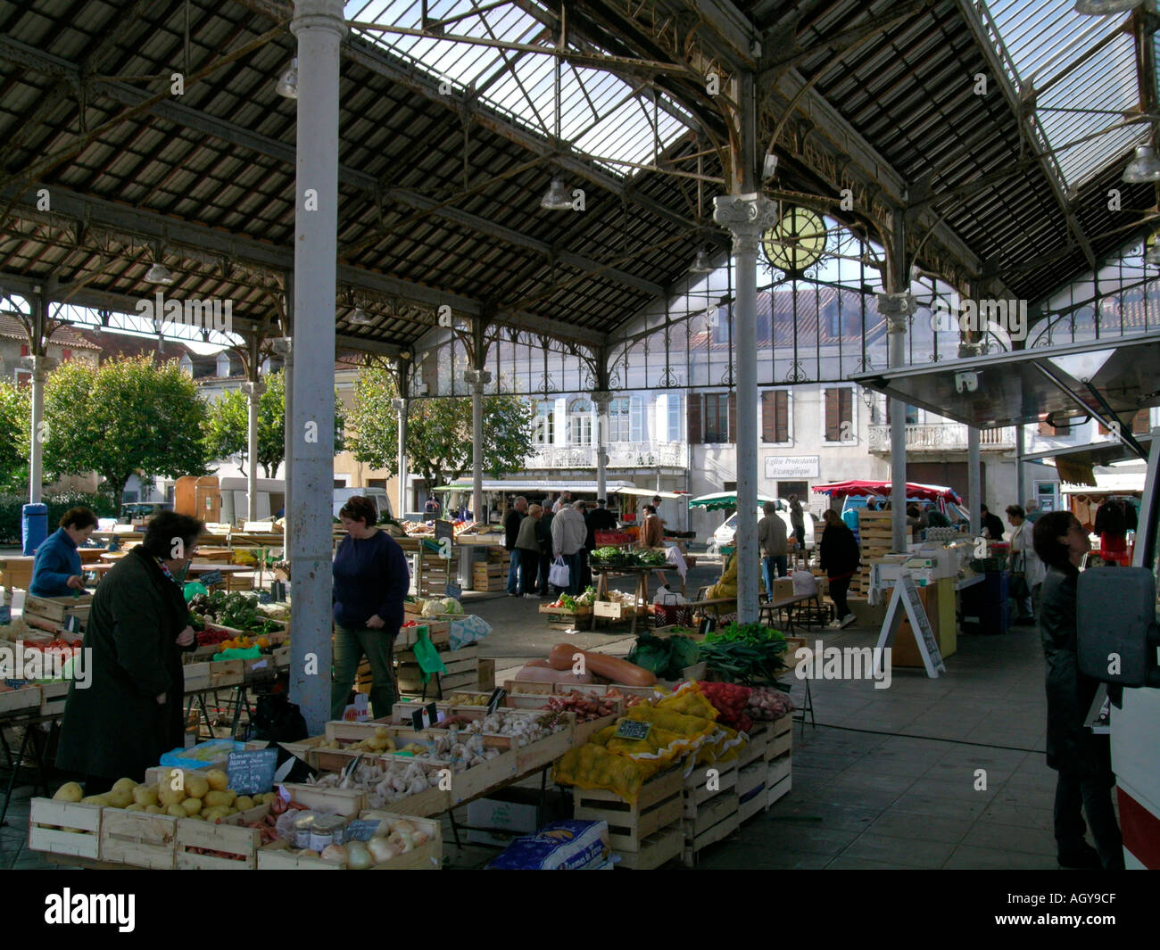 Market town of maubourguet hi-res stock photography and images - Alamy
