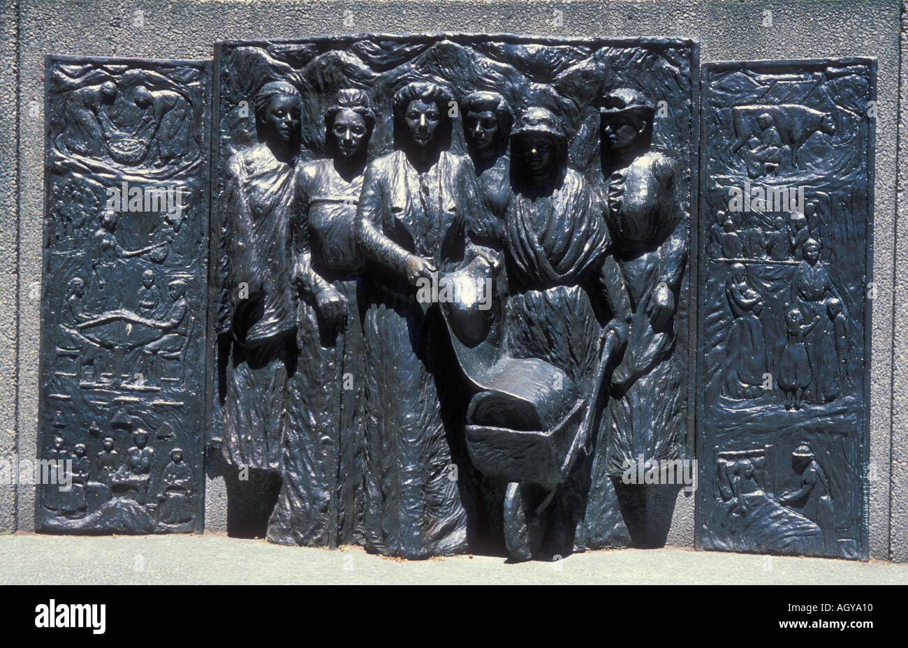 kate sheppard memorial christchurch nz Plaque depicting Kate Sheppards ...