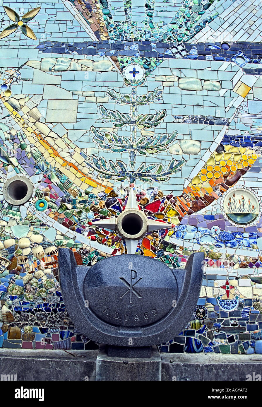 Detail of the 26 Saints of Japan Catholic Church Nagasaki Japan Stock ...