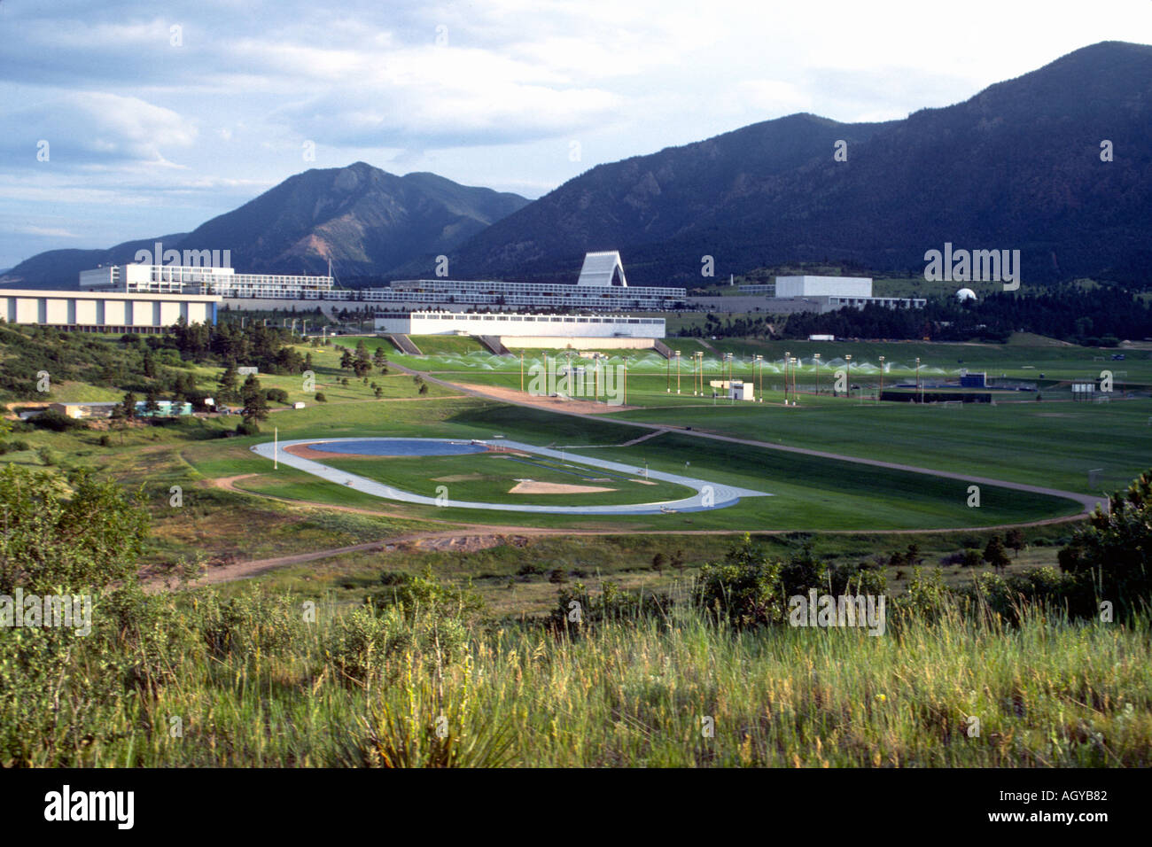Air Force Academy complex Colorado Stock Photo - Alamy