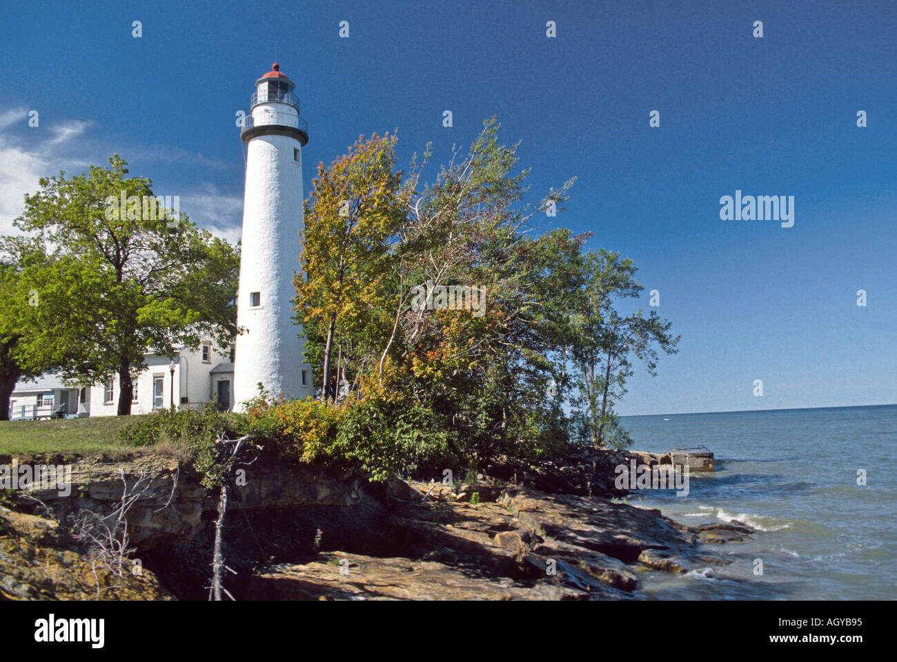 Lake Huron Lighthouse Stock Photos & Lake Huron Lighthouse Stock Images ...
