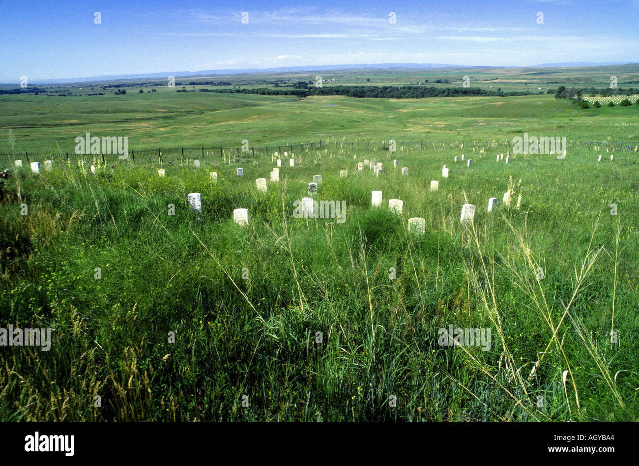 Custer Battlefield National Monument Montana Stock Photo - Alamy