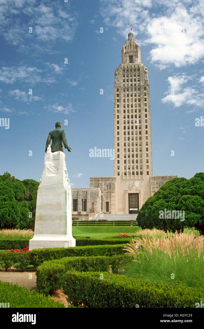 Baton Rouge Louisiana State Capitol Building Stock Photo - Alamy