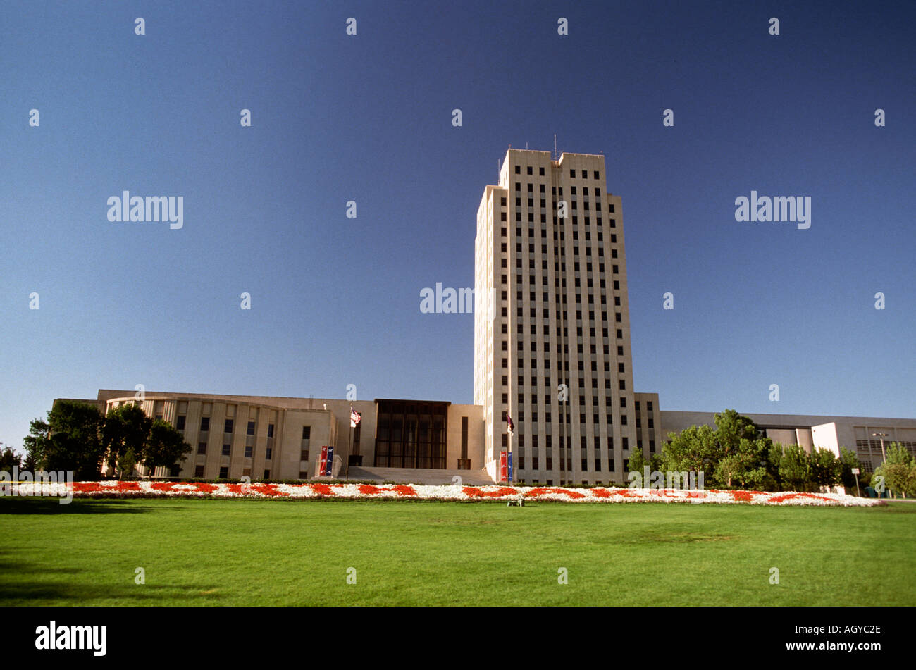 Bismarck North Dakota State Capitol Building Stock Photo - Alamy