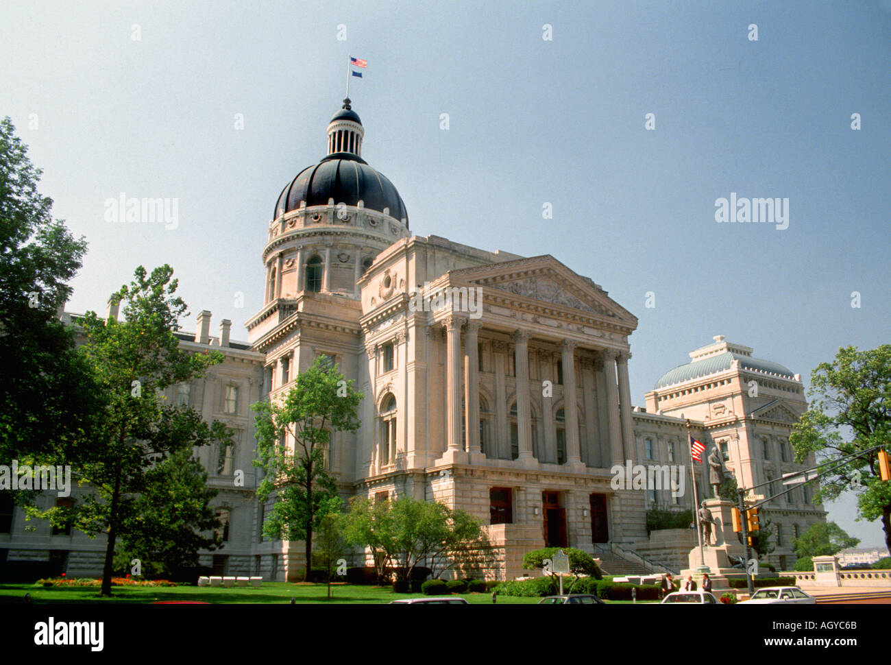Indiana state capitol building hi-res stock photography and images - Alamy