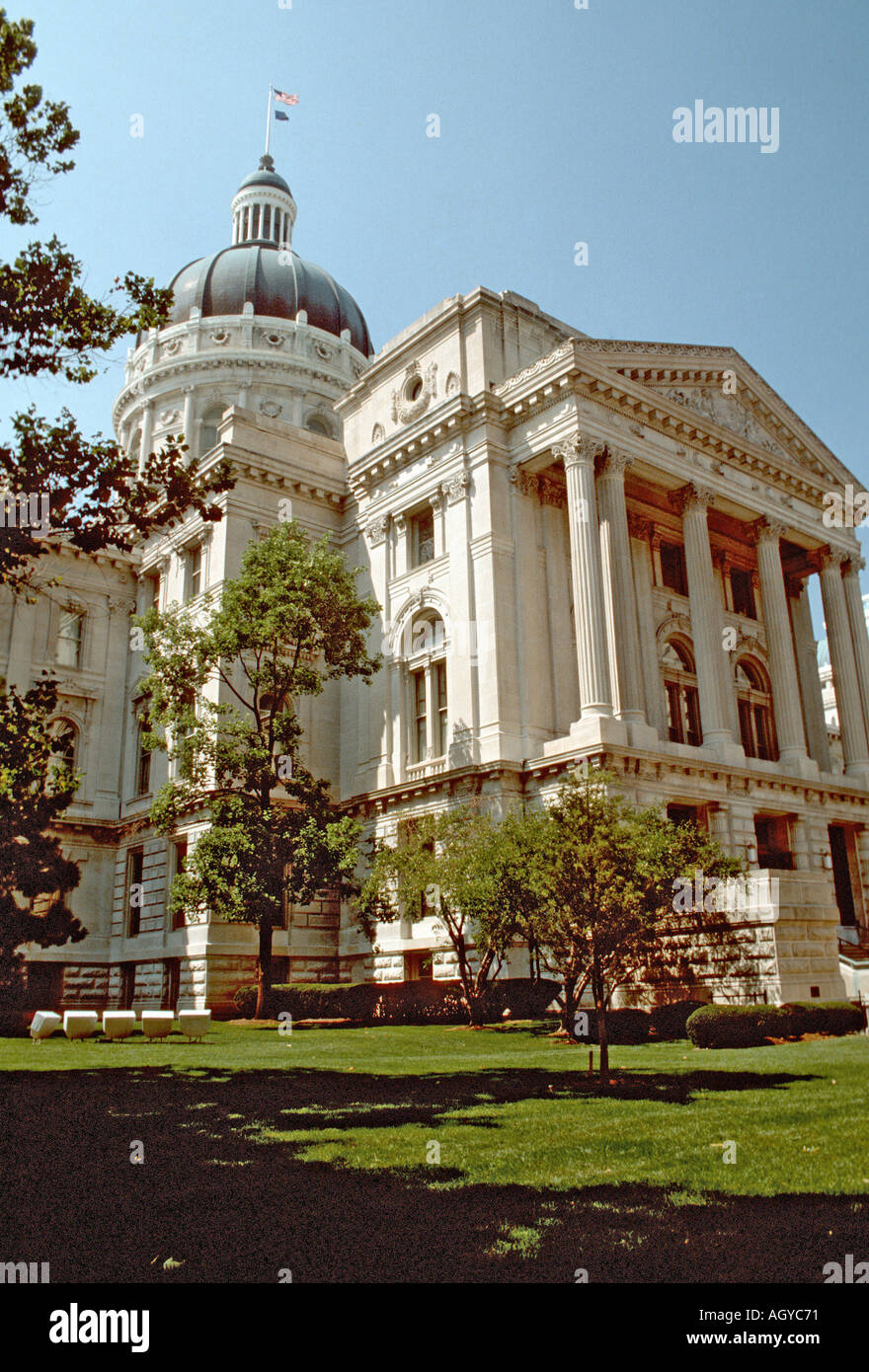 Indiana state capitol building hi-res stock photography and images - Alamy