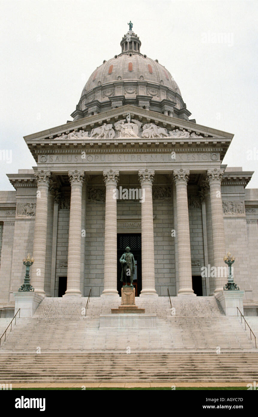 Jefferson City Missouri State Capitol Building Stock Photo - Alamy