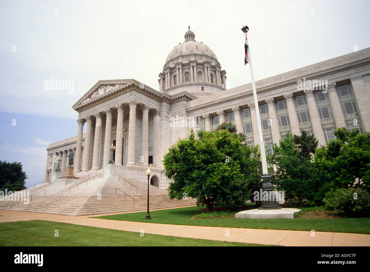 Jefferson City Missouri State Capitol Building Stock Photo - Alamy