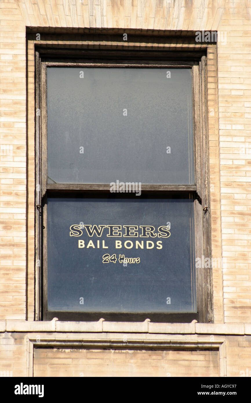 Bail Bonds Office Stock Photo - Alamy