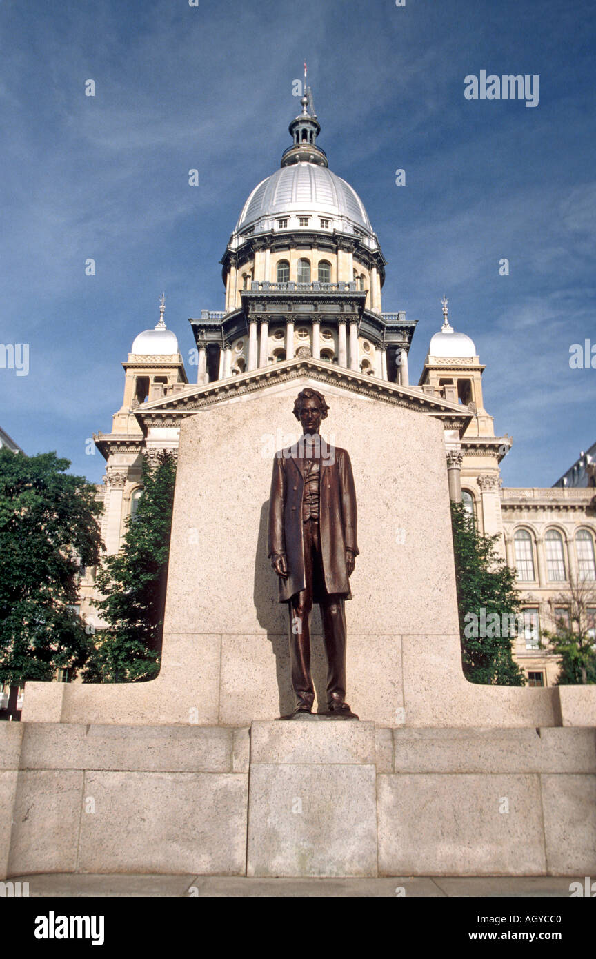 Springfield Illinois State Capitol Building Stock Photo - Alamy