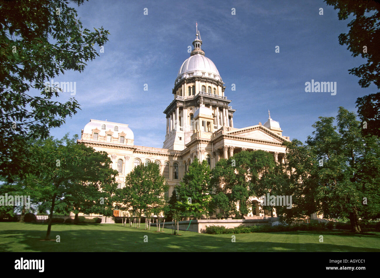 Springfield Illinois State Capitol Building Stock Photo - Alamy