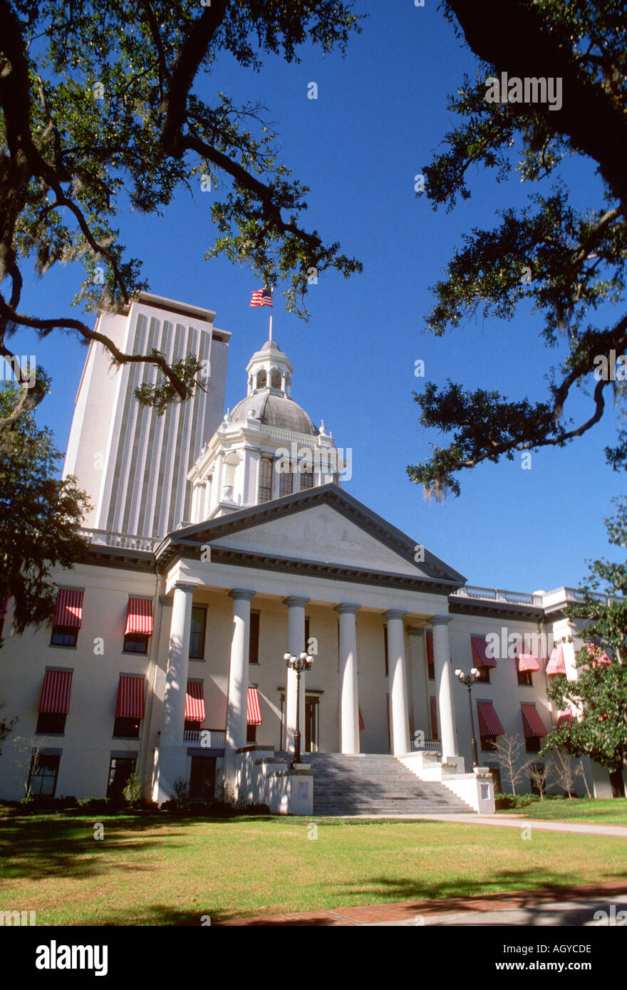 Tallahassee Florida State Capitol Building FL Stock Photo - Alamy