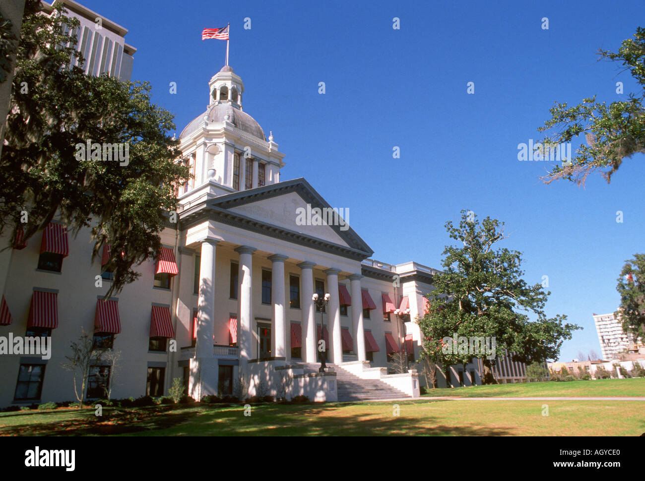 Tallahassee Florida The old State Capitol Building Stock Photo - Alamy