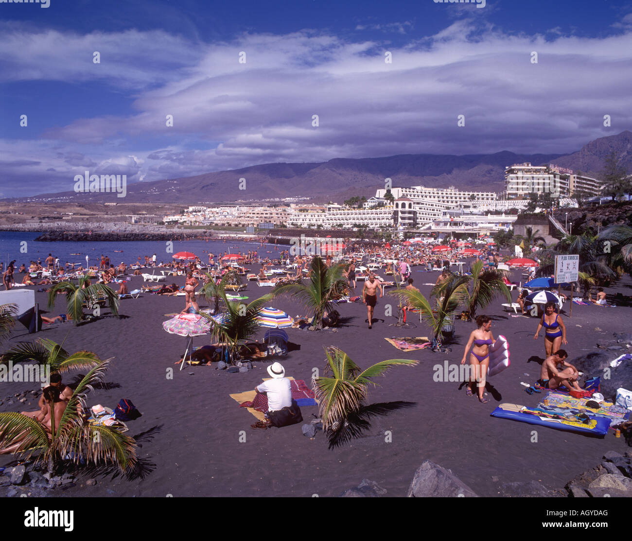 Playa de torviscas beach hi-res stock photography and images - Alamy