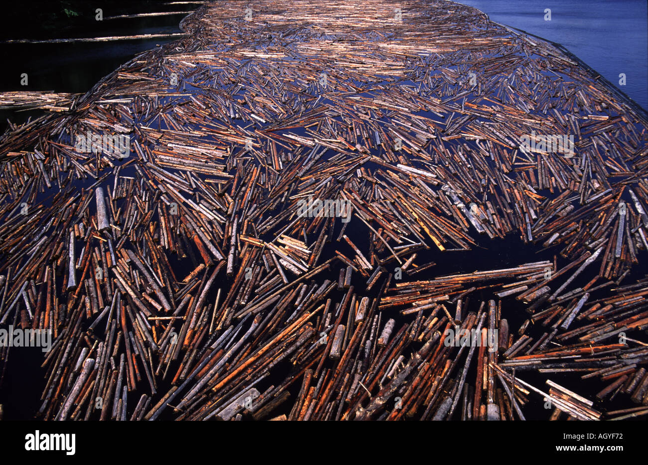 Log raft canada 1990s hi-res stock photography and images - Alamy