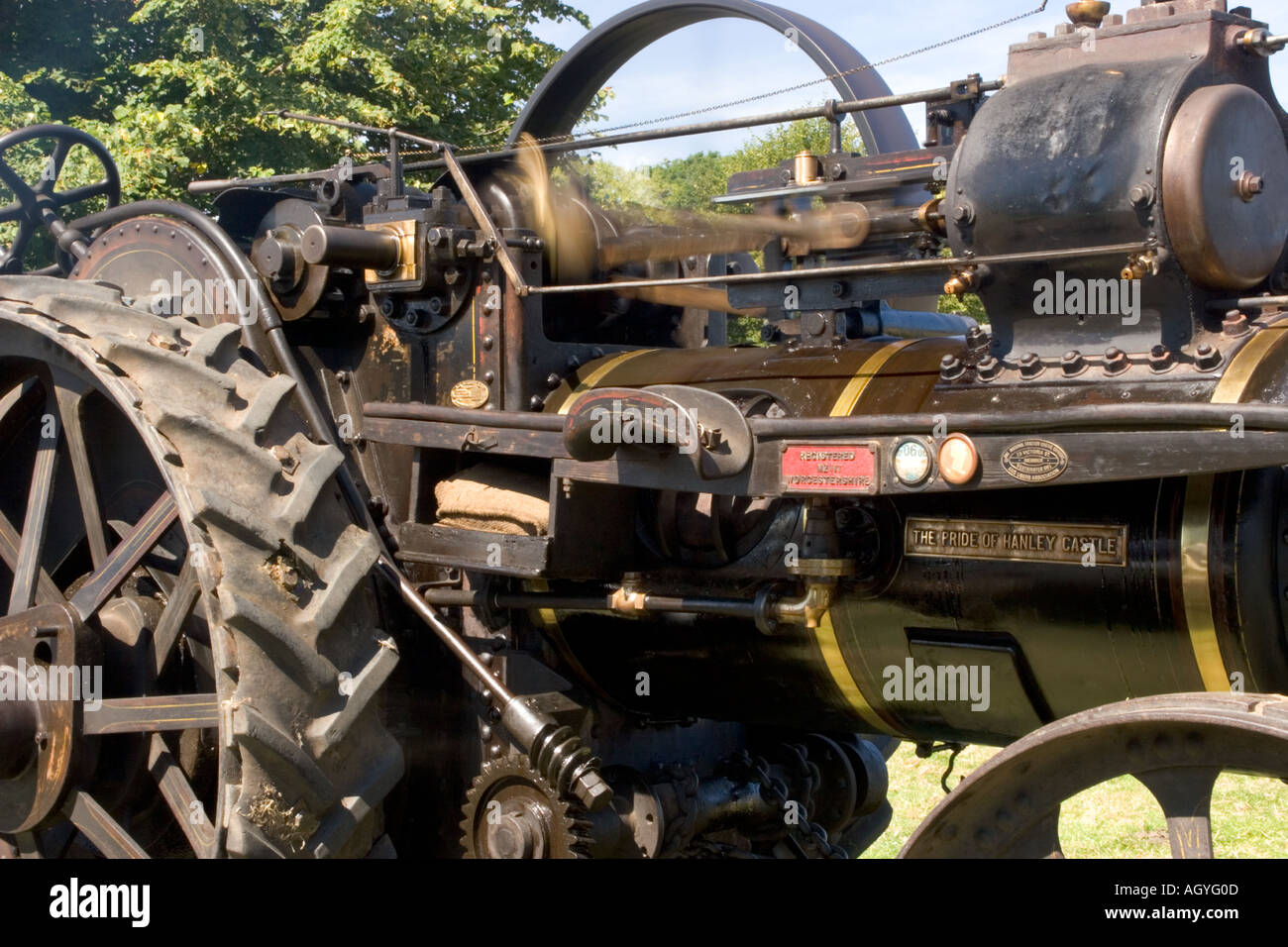 Pride of Henley Castle Fowler Traction Engine Stock Photo - Alamy