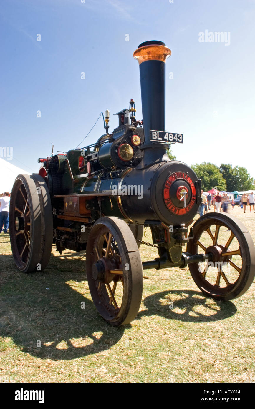 Burrell Traction Engine Stock Photo - Alamy