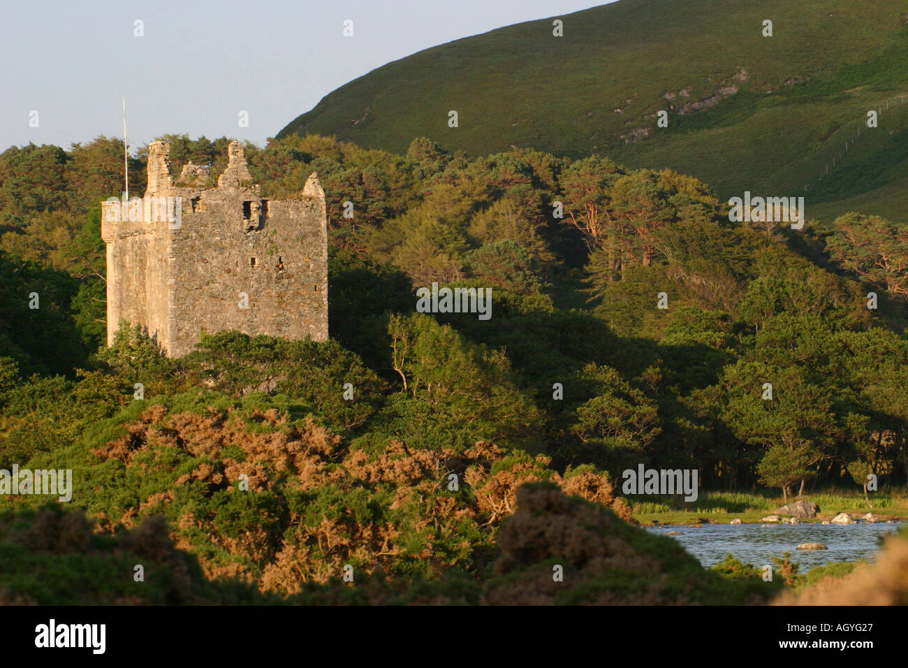 Moy castle lochbuie isle of mull Stock Photo - Alamy