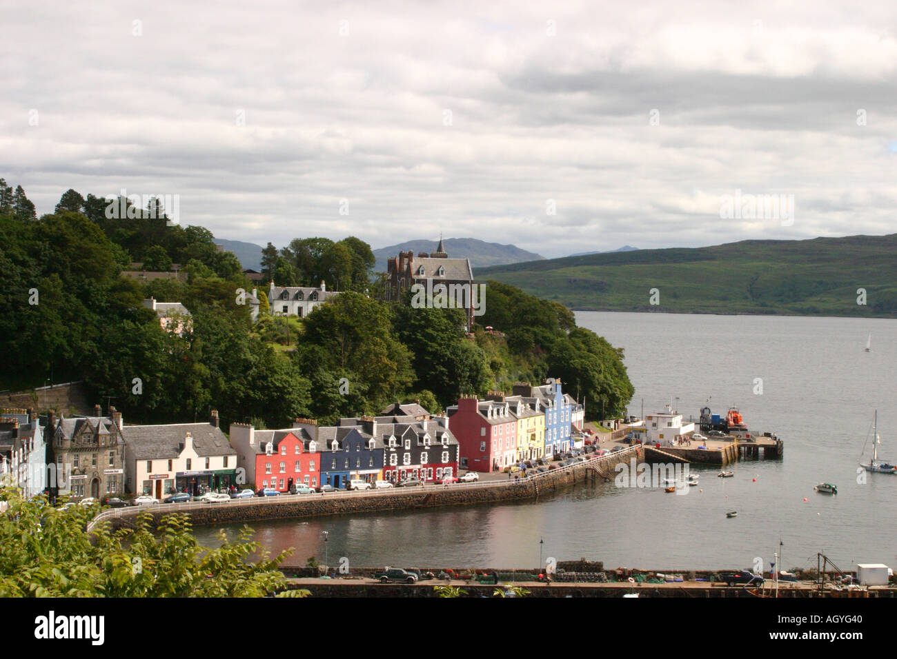 Tobermory Isle of Mull Scotland Stock Photo - Alamy